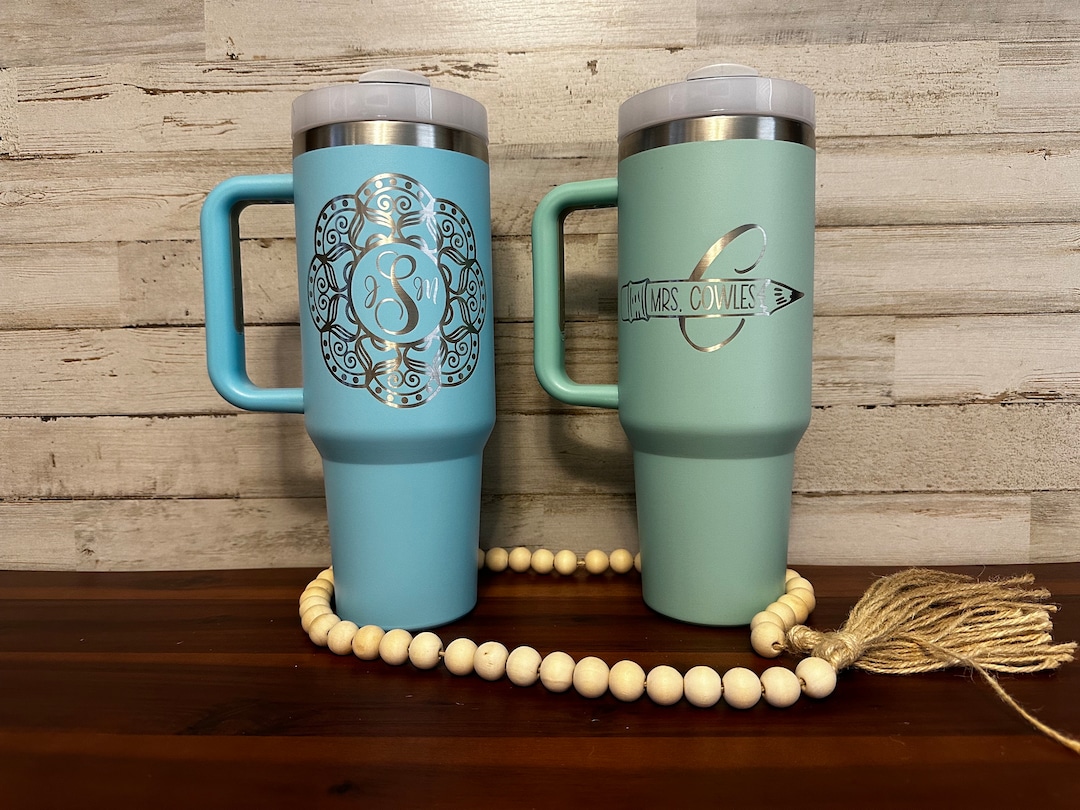 Laser Engraved Custom Personalized 40 Oz Insulated Stainless - Etsy