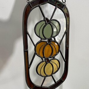 Autumn Antique Pumpkins Stained Glass Pattern - Commercial License - Etsy