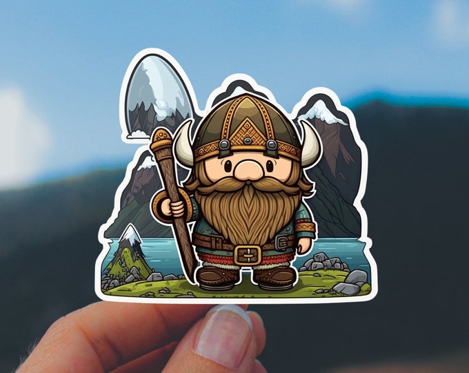 Dwarf Sticker Dnd Sticker Water Bottle Sticker Laptop Sticker Phone ...