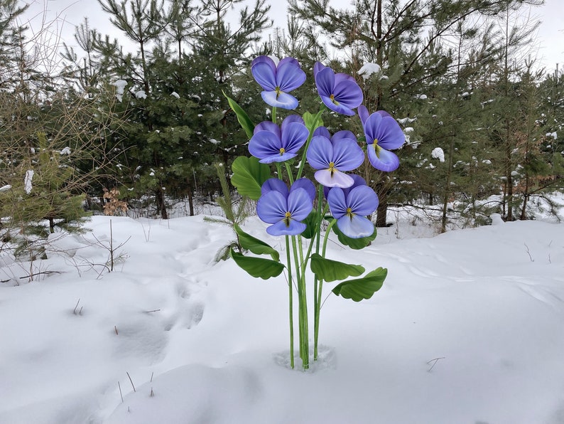 Large Artificial Handmade VIOLETS || Wedding / Party Decoration ...