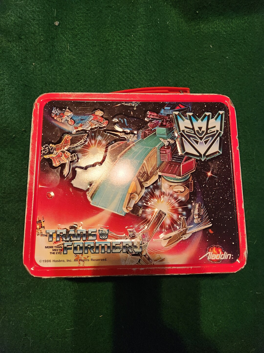 Vtg. 1986 Transformers Lunchbox - Etsy