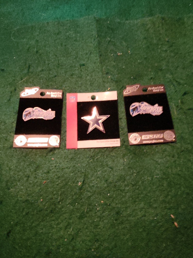 Vtg. Dallas Cowboys Pin Lot - Etsy