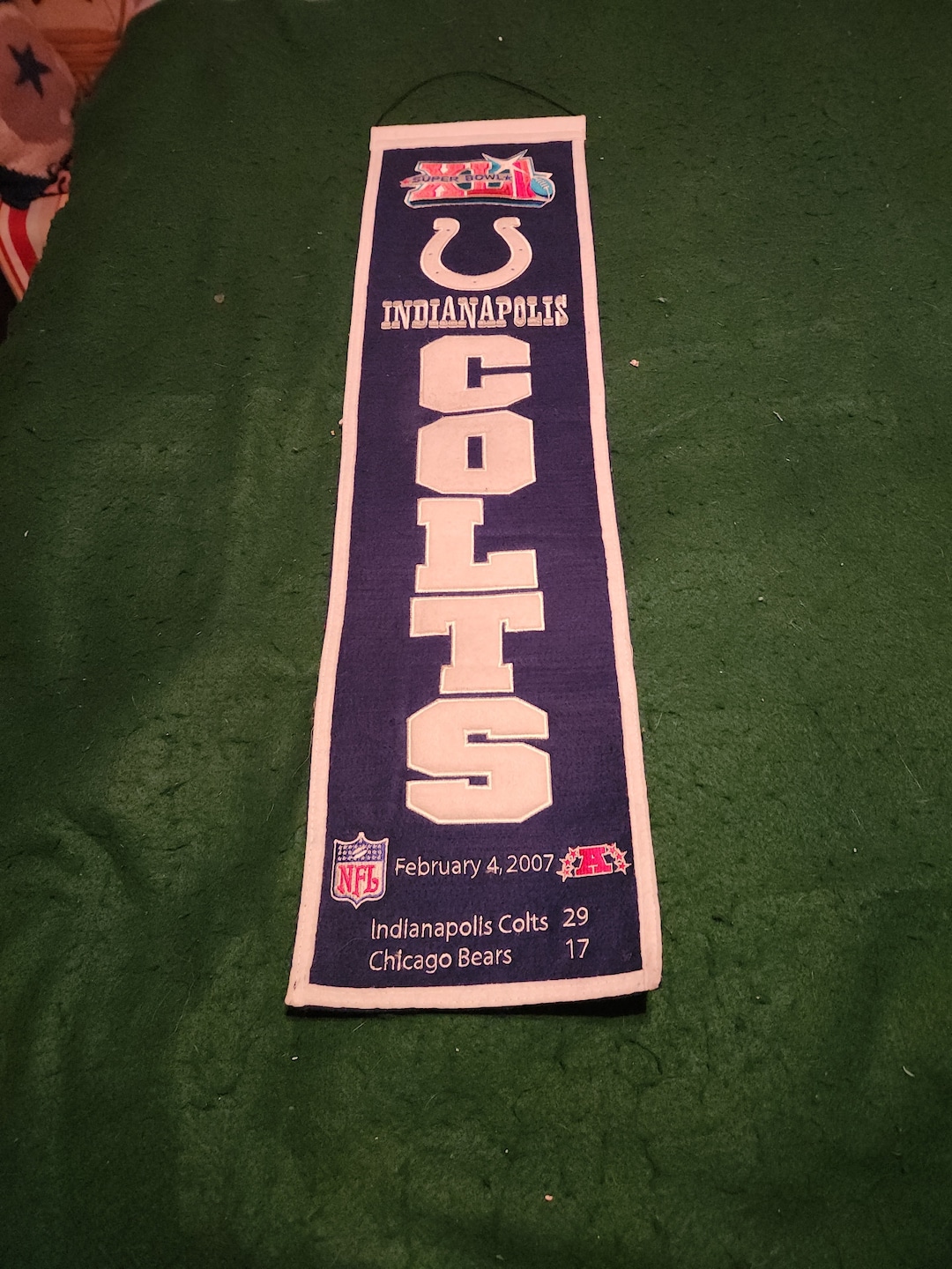 Indianapolis Colts Felt Banner - Etsy