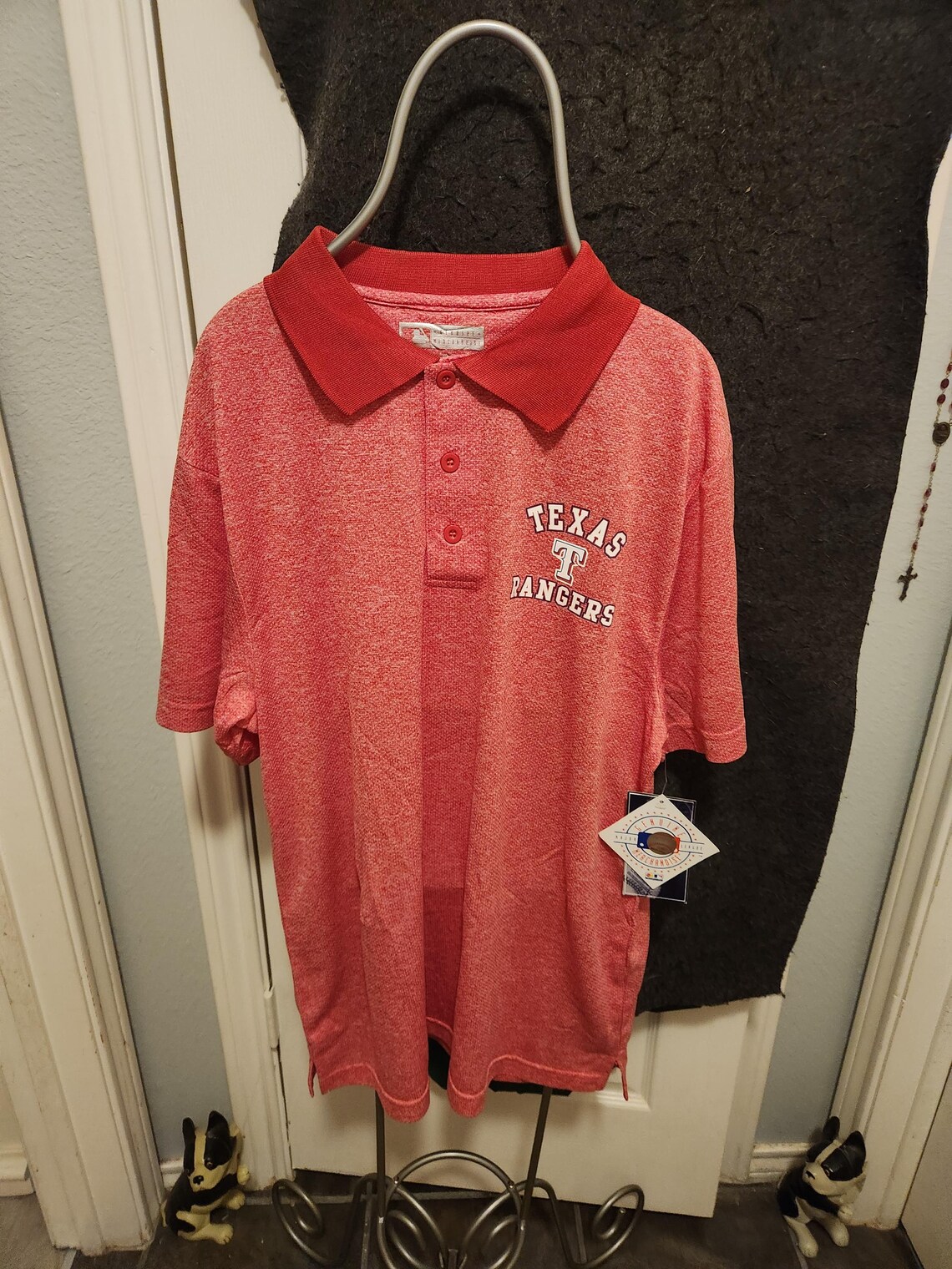 Brand New Texas Rangers Mens Red Polo - Etsy