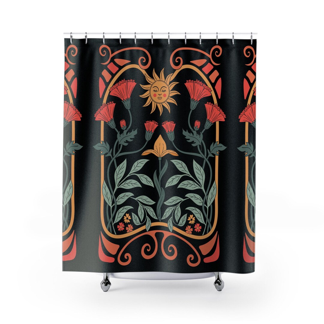 Art Nouveau Shower Curtain