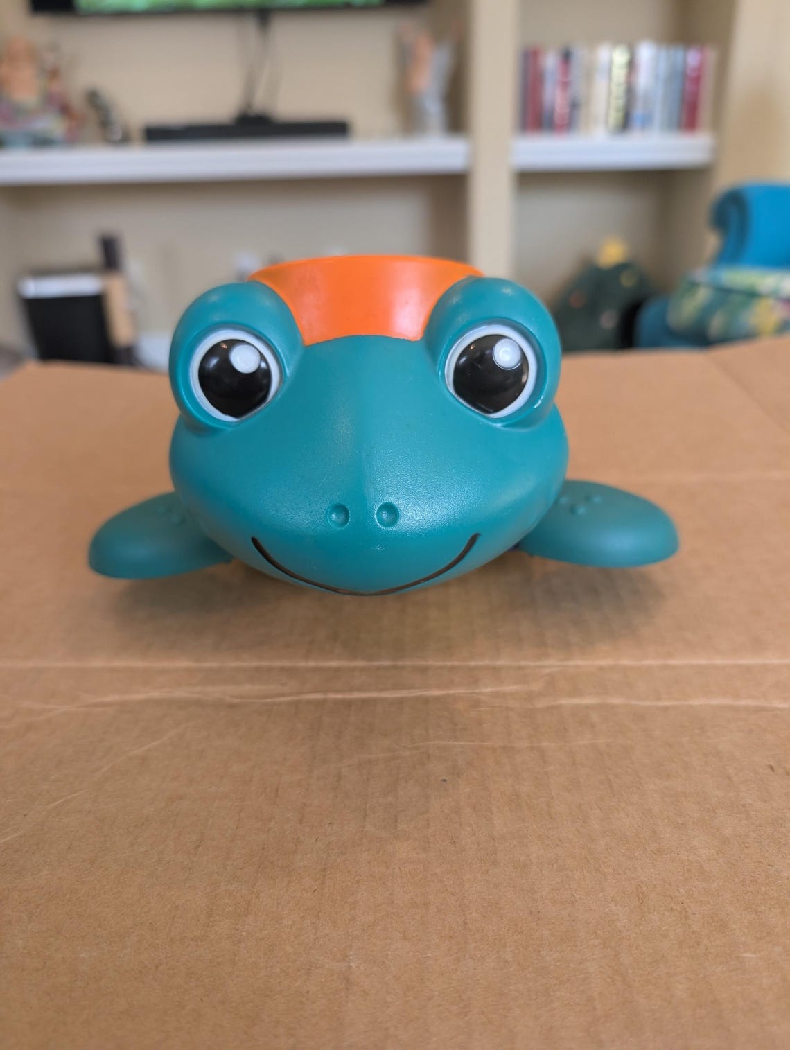 Adorable Baby Einstein Neptune Turtle Toy. Lights, Music and Learning ...