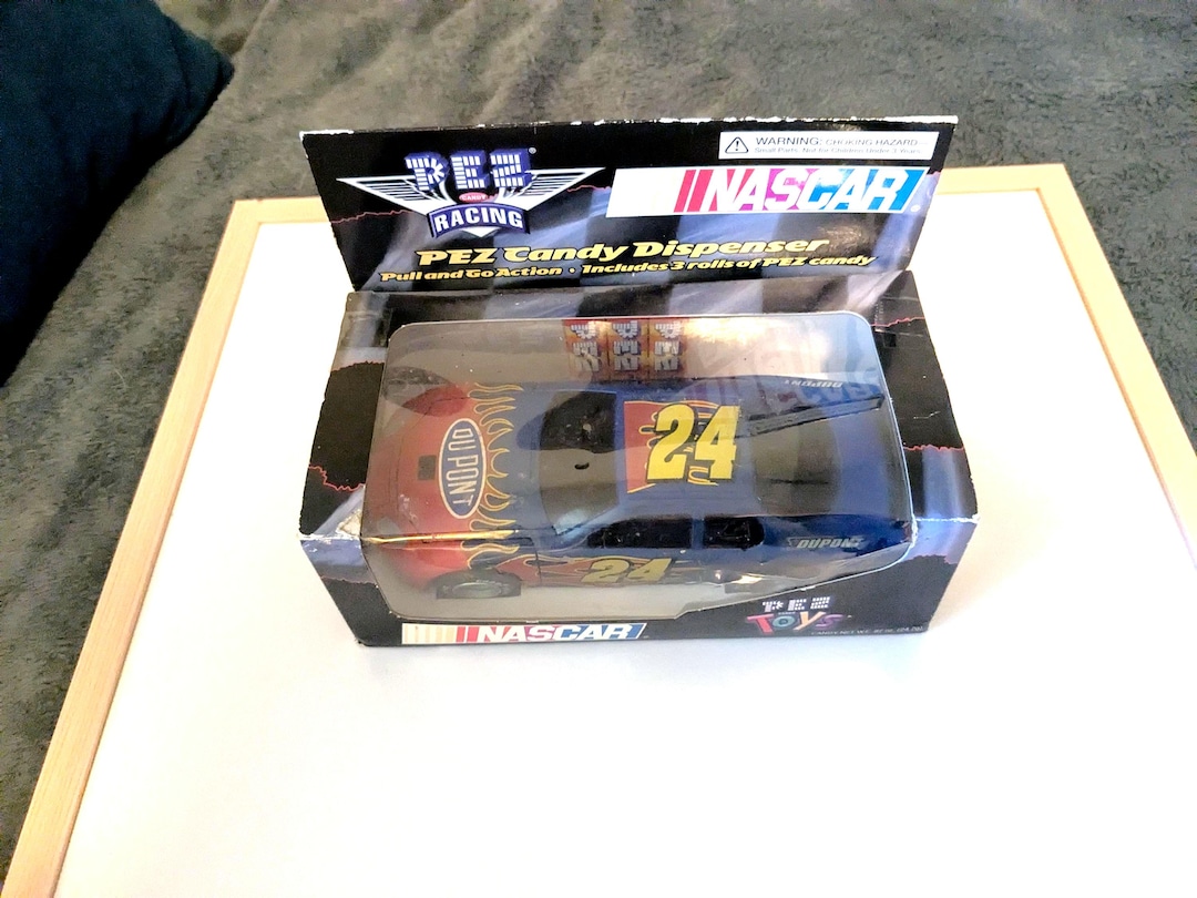 Vintage 2003 NASCAR Pez Candy: Jeff Gordon #24, Original Box - Etsy