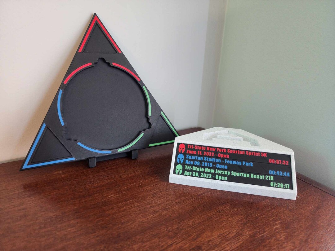 Personalized Spartan Trifecta Delta Plate Base - Etsy