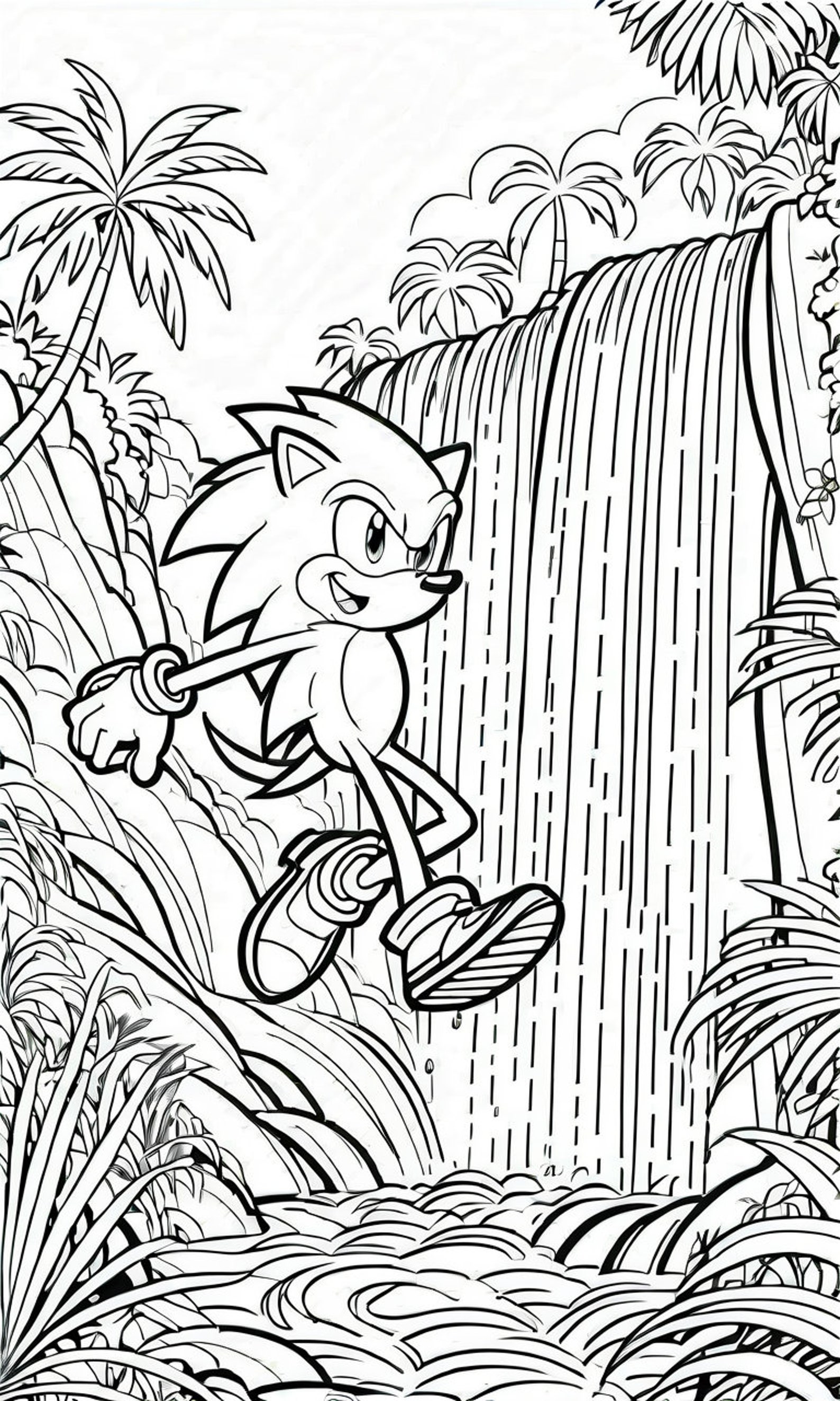 74 Sonic Coloring Pages PDF - Fun for Kids and Adults | Instant ...