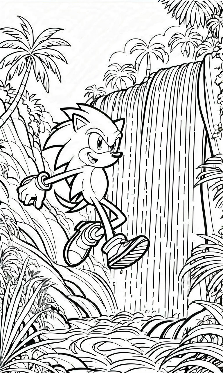 74 Sonic Coloring Pages PDF - Fun for Kids and Adults | Instant ...