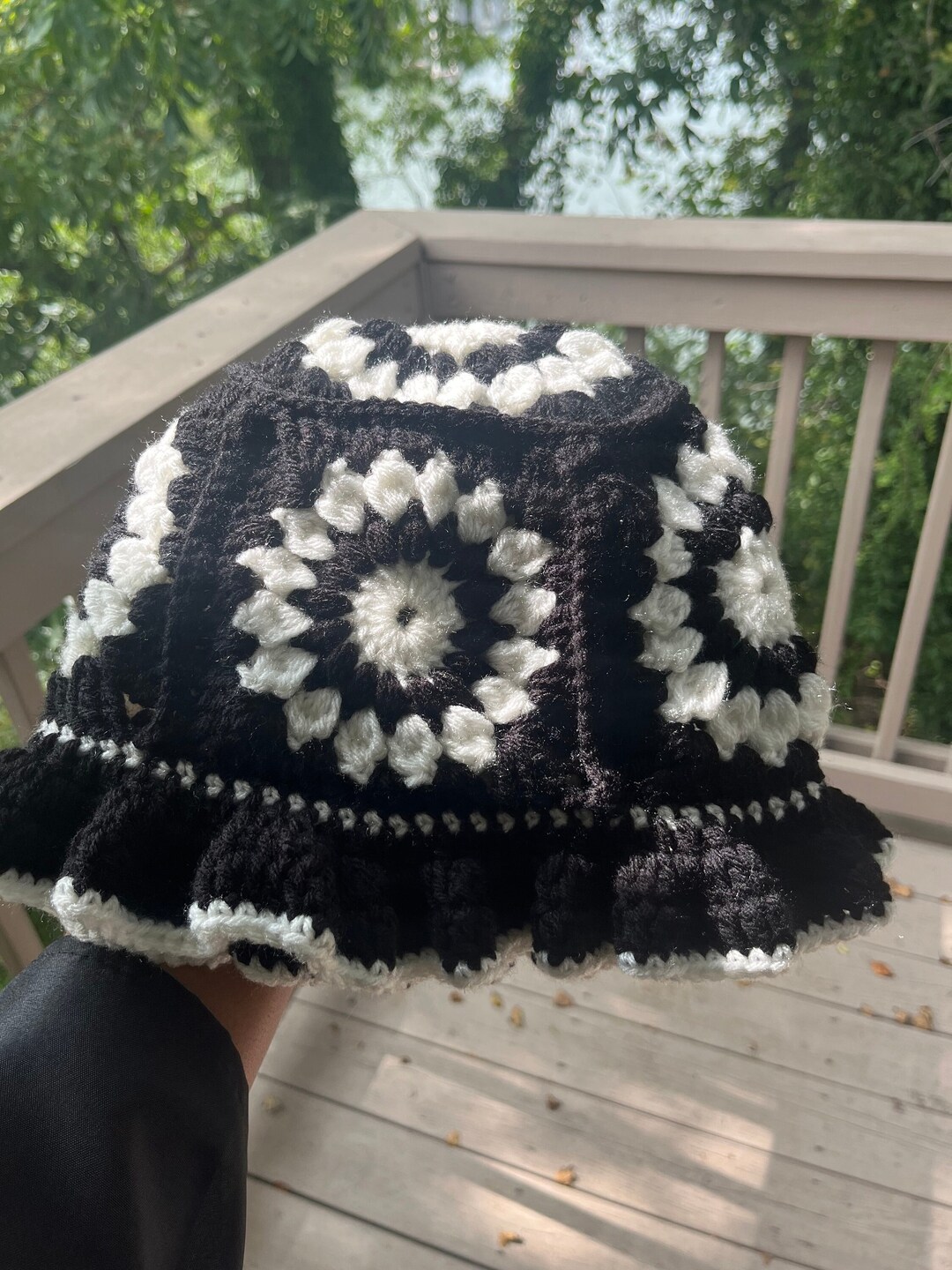 Granny Square Bucket Hat - Etsy