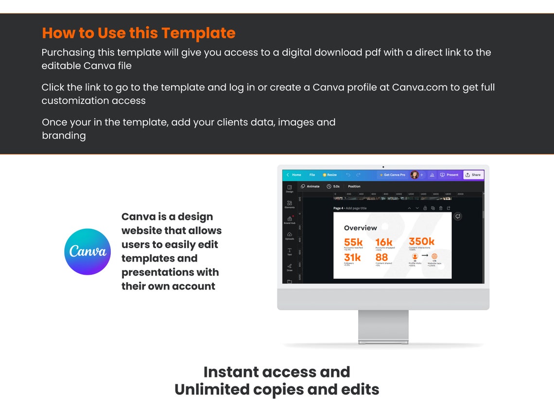 Social Media Analytic Report | Instagram Client Report | Social Media ...
