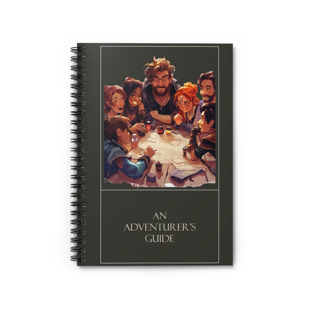 An Adventurer's Guide Spiral Notebook - Etsy