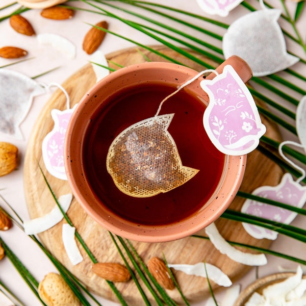 Cat Shaped Tea Bags - Etsy