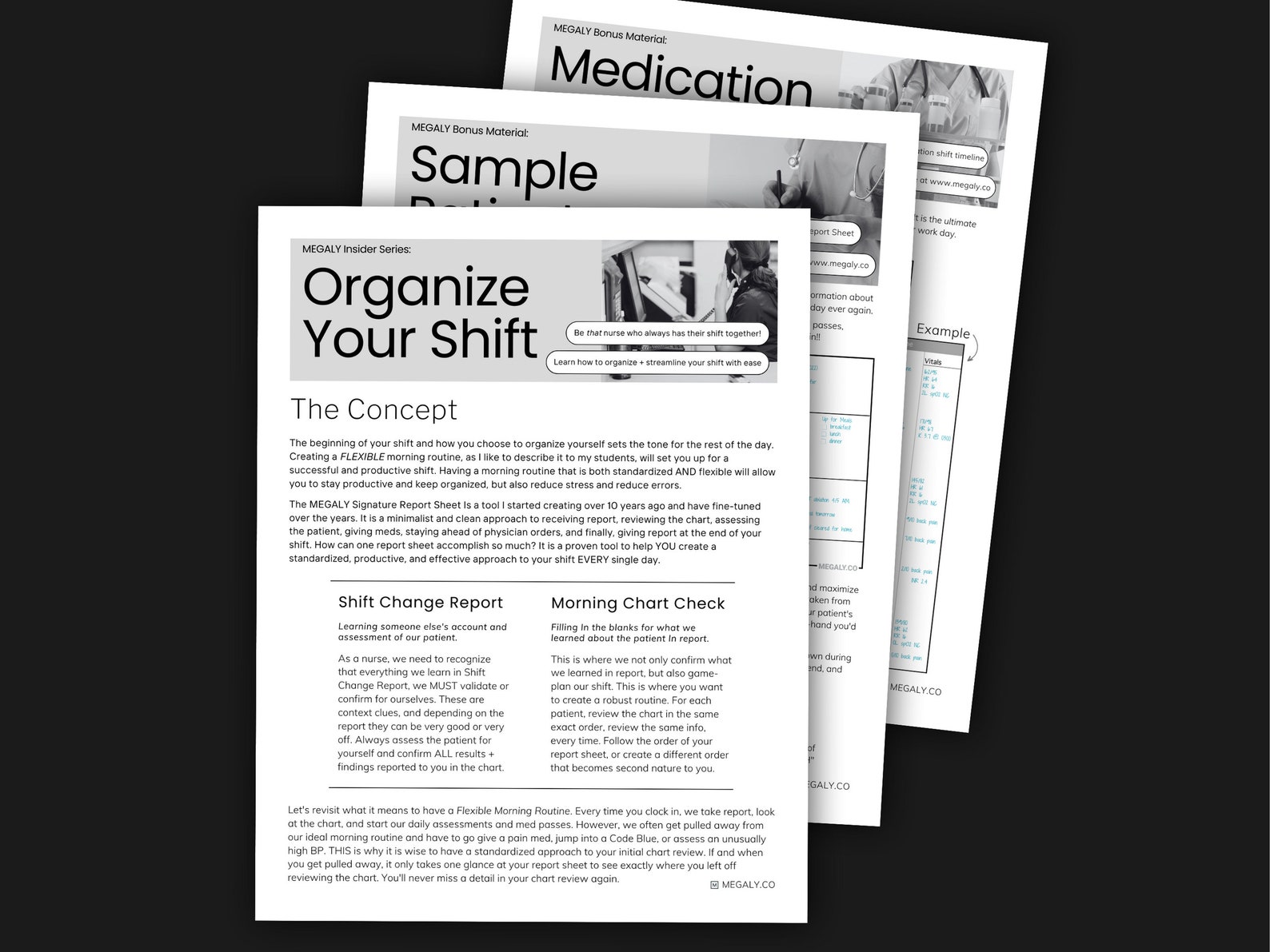 Organize Your Shift | Report Sheet Guide and How-to | Nurse | Student ...