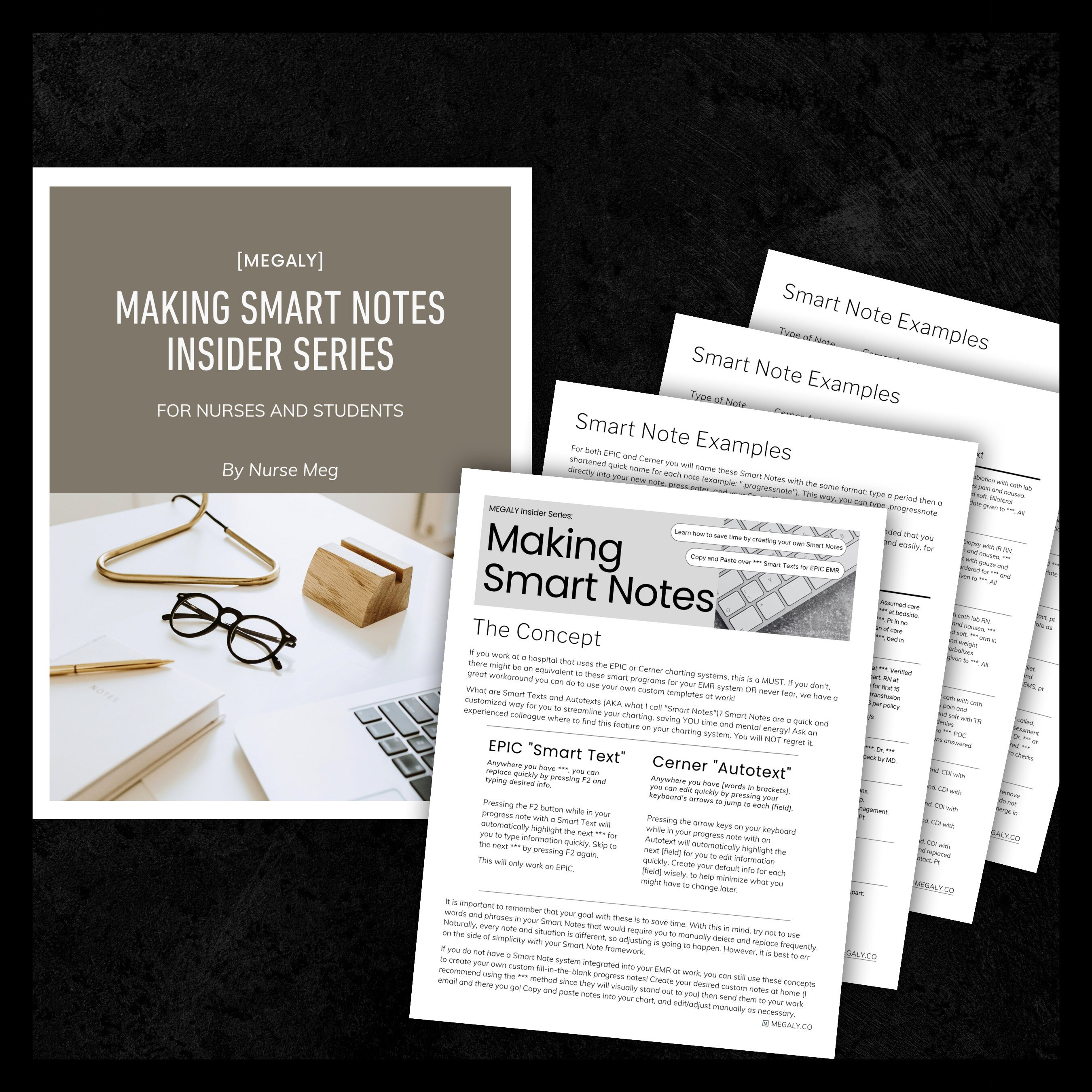 Smart Notes Guide and EPIC Templates | Nurse | Student | Instructor ...