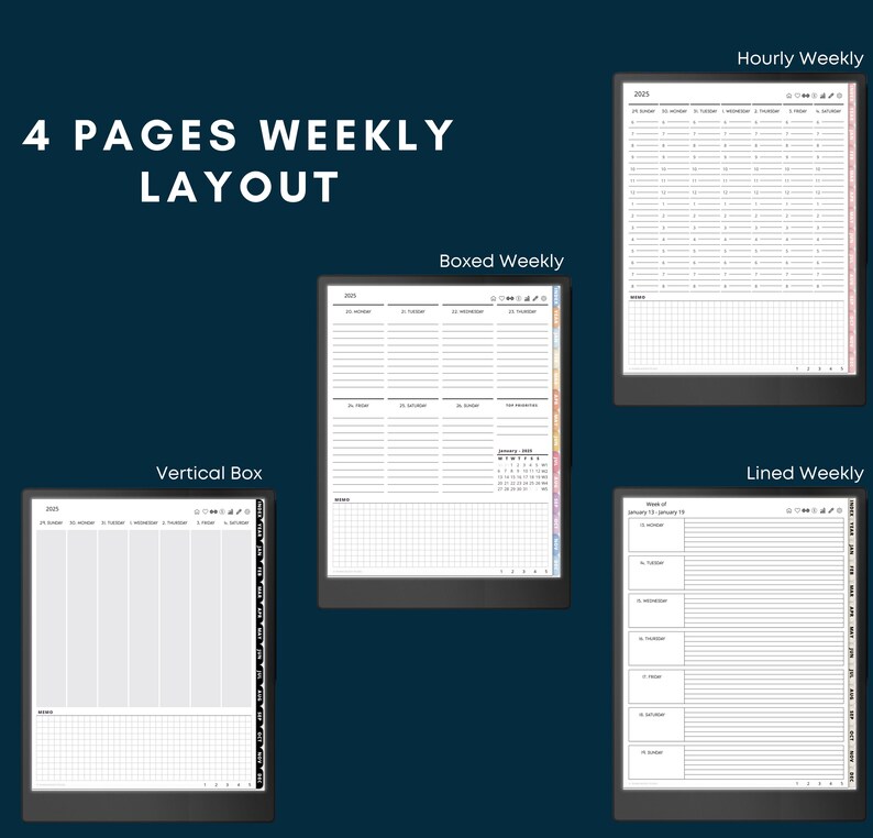 To Do List Template for Remarkable 2, Checklist With Notes and Labels ...
