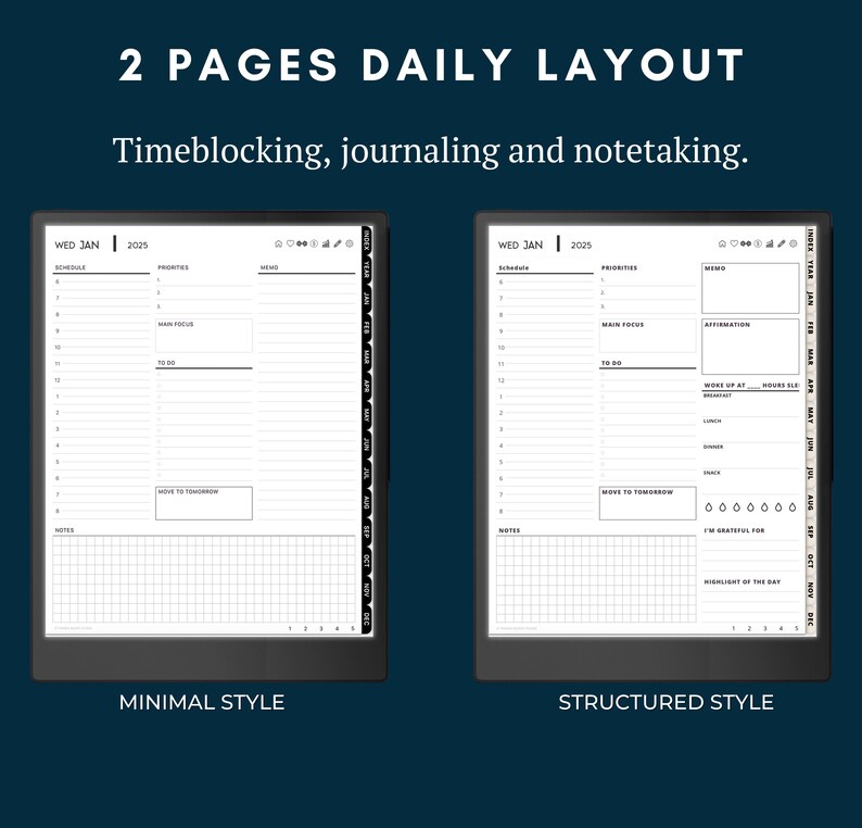 Sticky Notes for Remarkable 2 Template Sticker Note Eink List Notebook ...