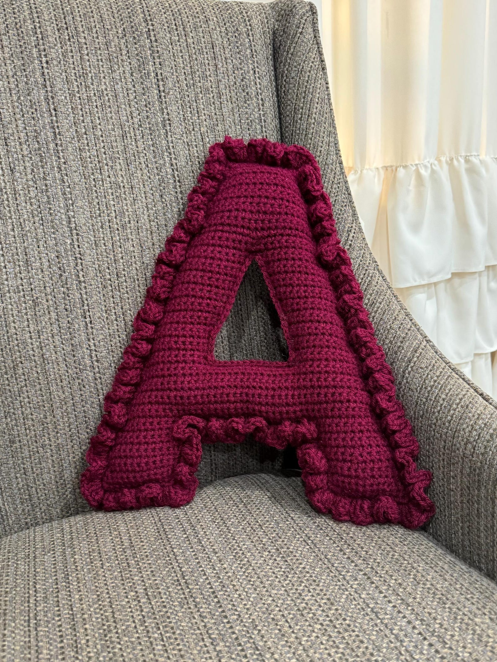 Plush Letters and Numbers - Etsy