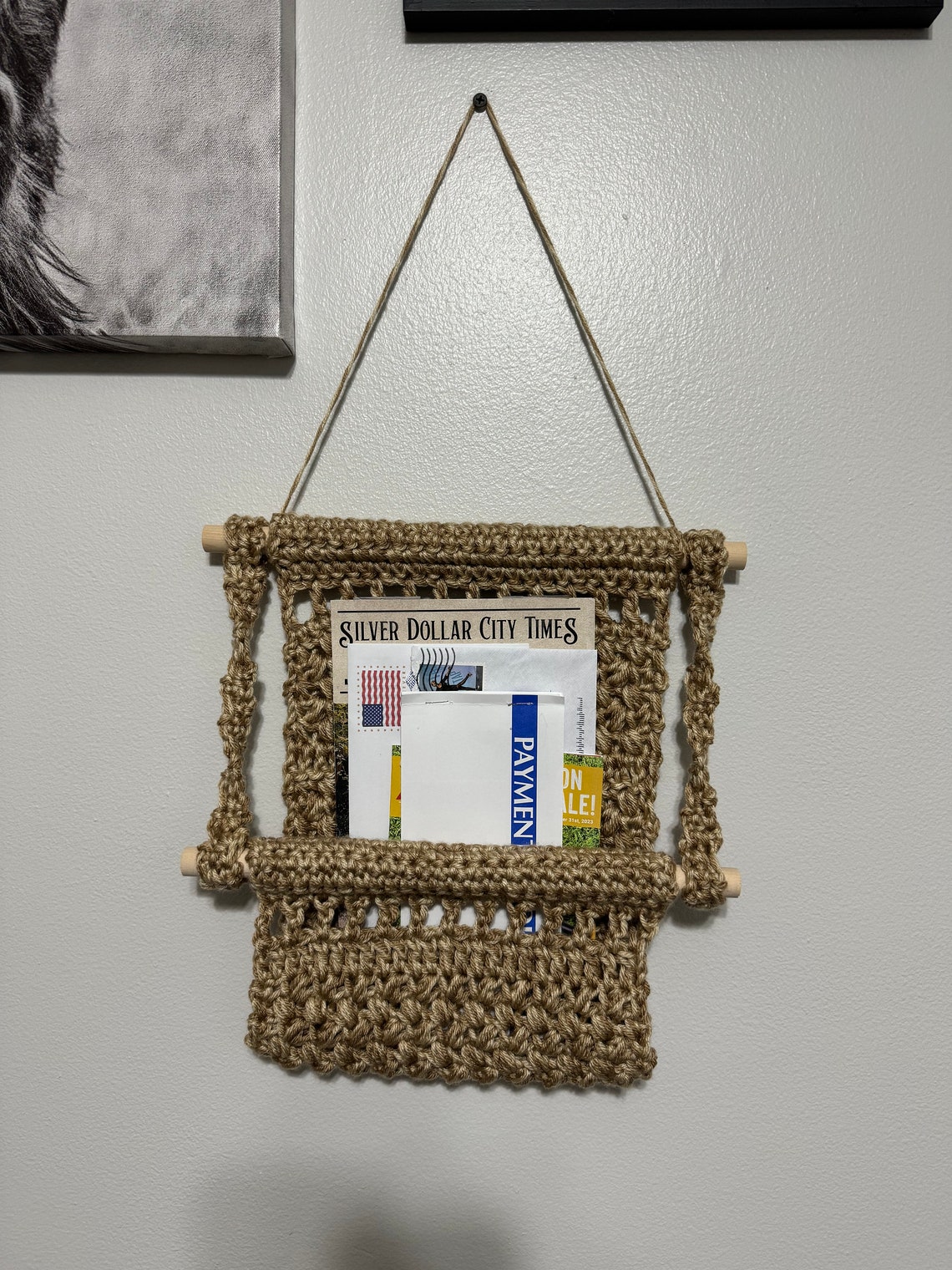 Boho Book Nook Basket - Etsy