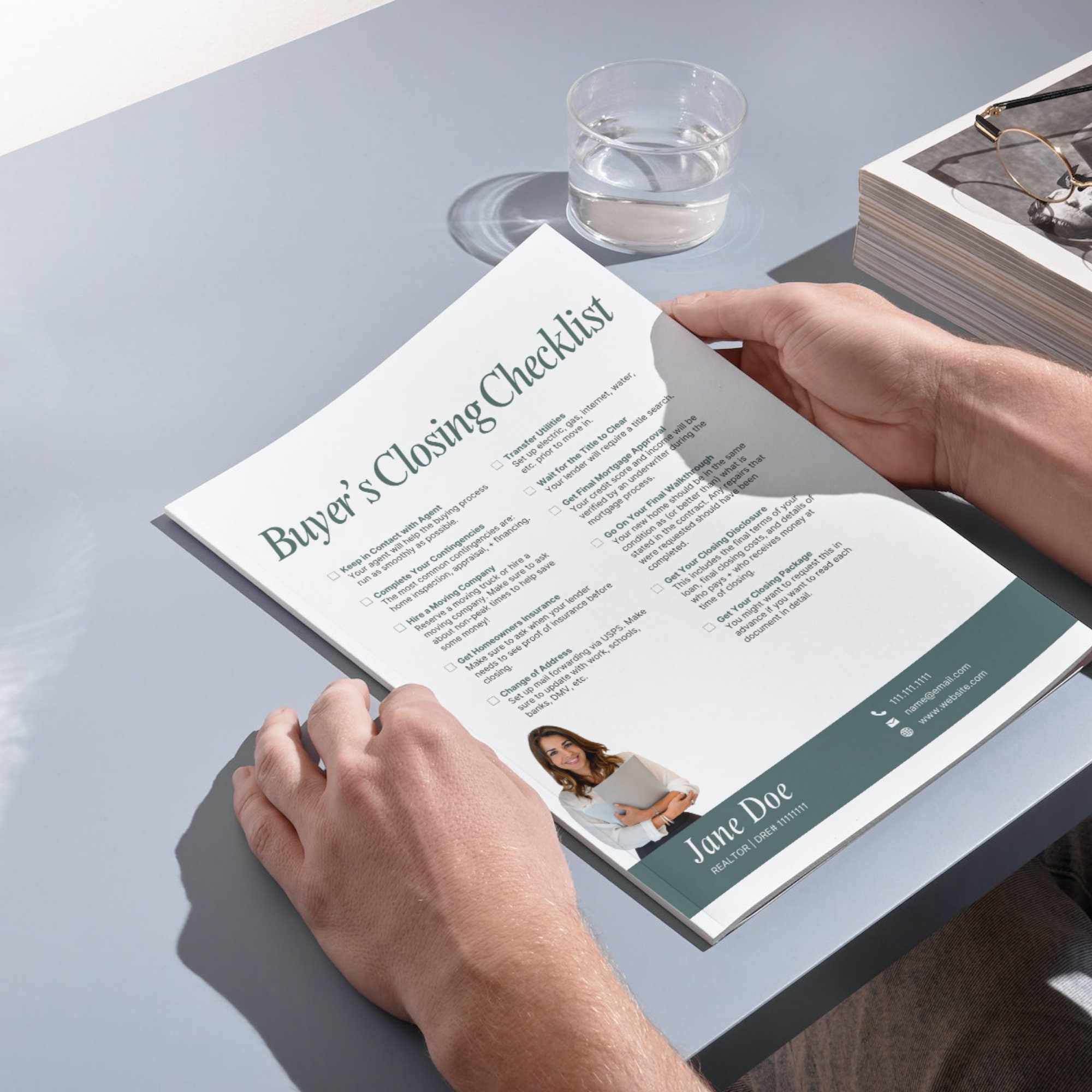 Customizable Buyer Closing Checklist Template - Real Estate Closing ...