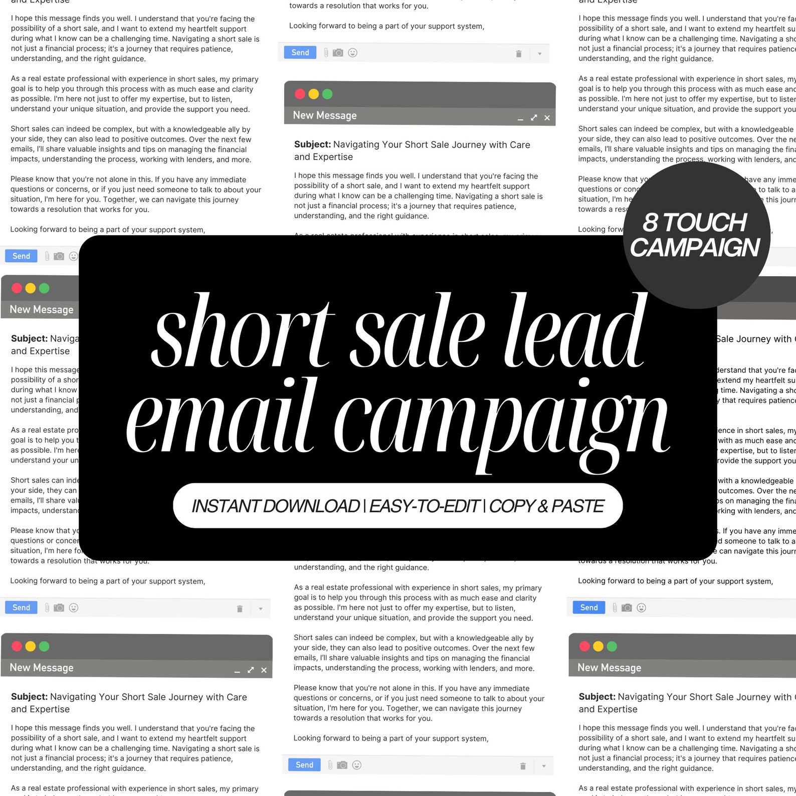 Real Estate Short Sale Email Templates | Client Support Guide for ...