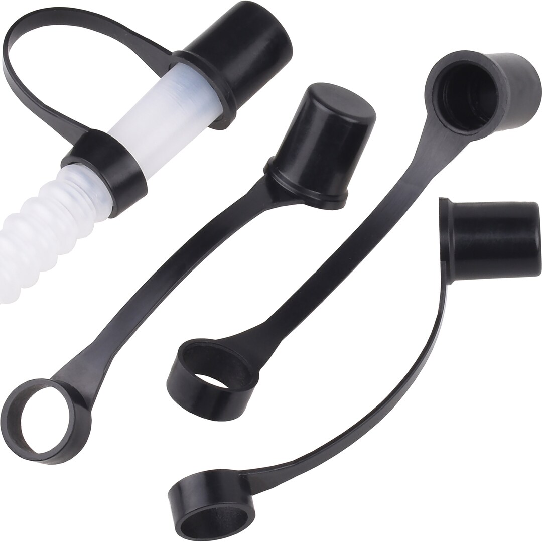 10pcs Black Caps Drinking Straw CAPS for 3/8" Diameter Straws - Etsy