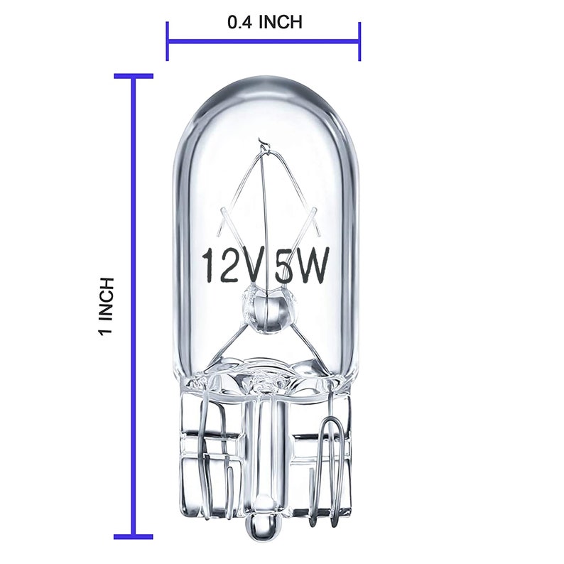 Landscape Light Bulbs 5W - Krypton 12V T3-1/4 Small Light Bulb Low ...