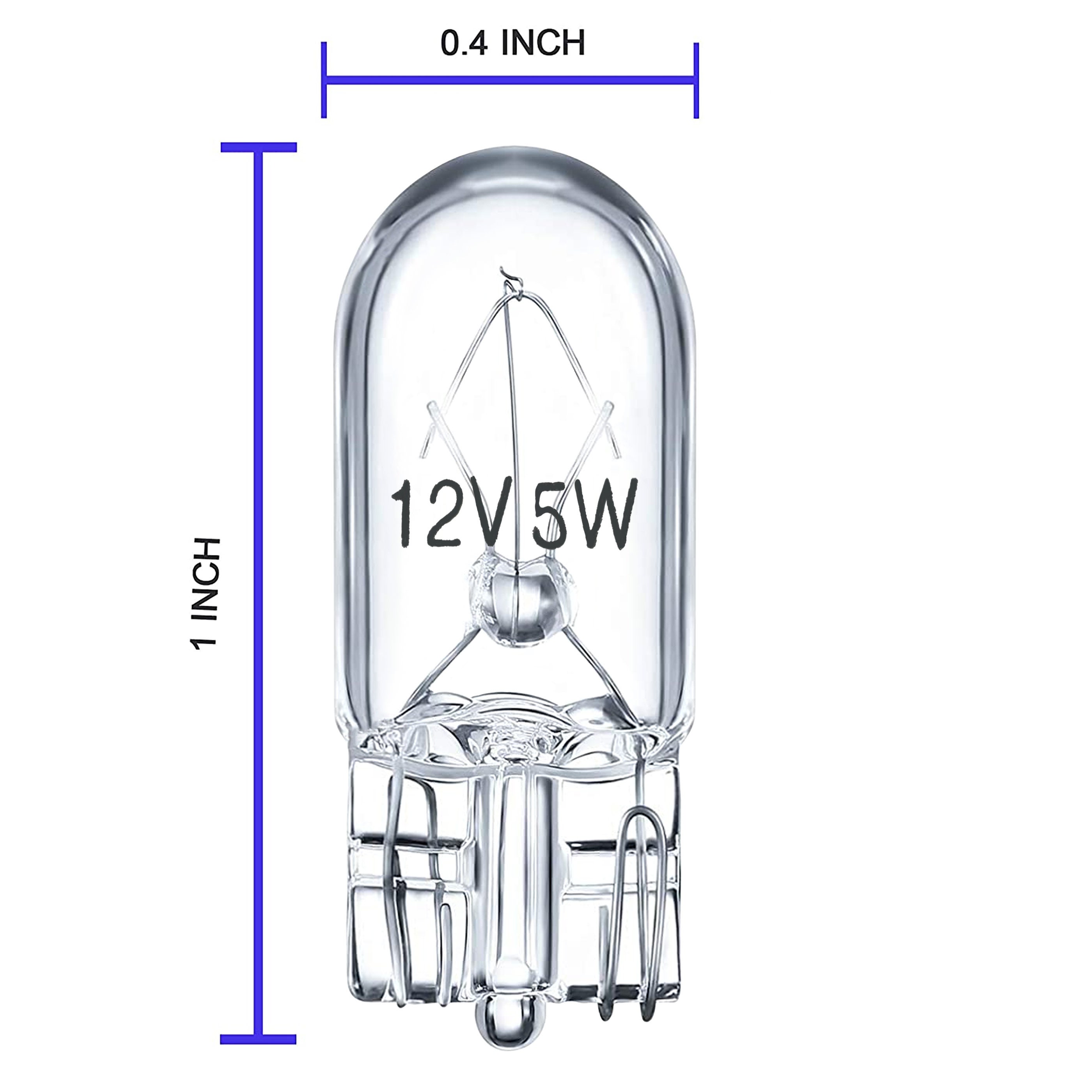 Landscape Light Bulbs 5W - Krypton 12V T3-1/4 Small Light Bulb Low ...