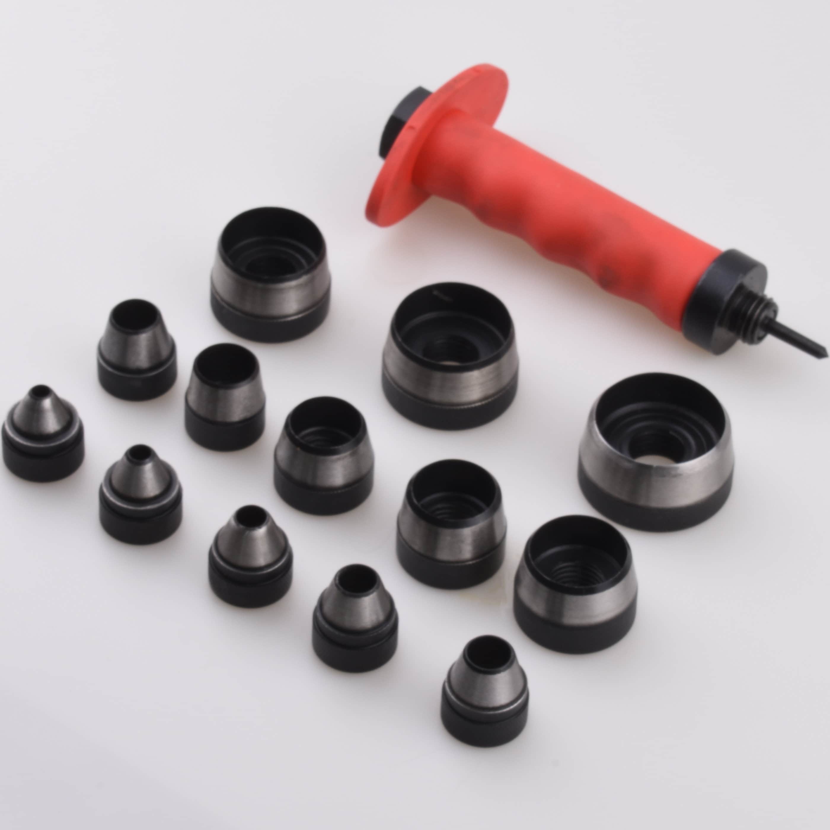 Hollow Hole Punch Set 14 Pieces 3/16 to 1-3/8in – Hole Maker Tool ...