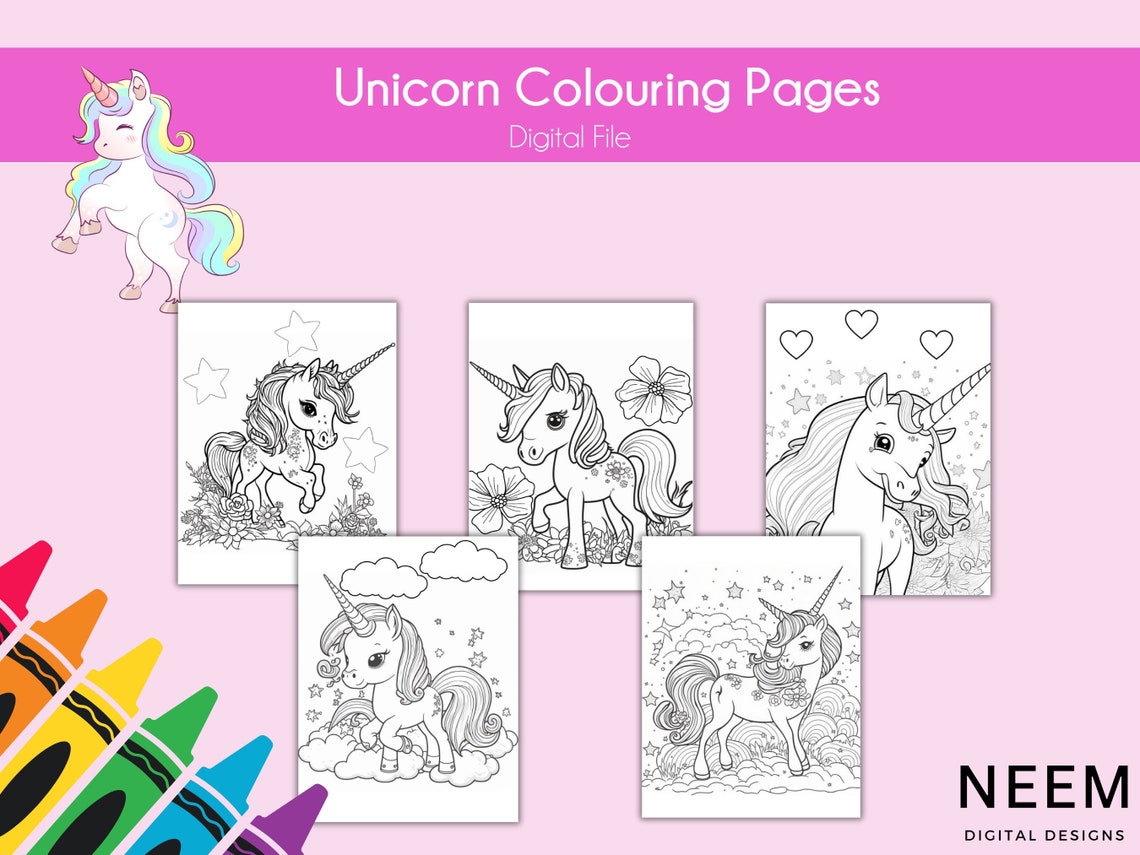 Unicorn Coloring Pages, Unicorn Coloring Sheets, Unicorn Activities ...