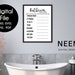 Bathroom Word Scramble | Printable Word Scramble | Wall Decor Art ...