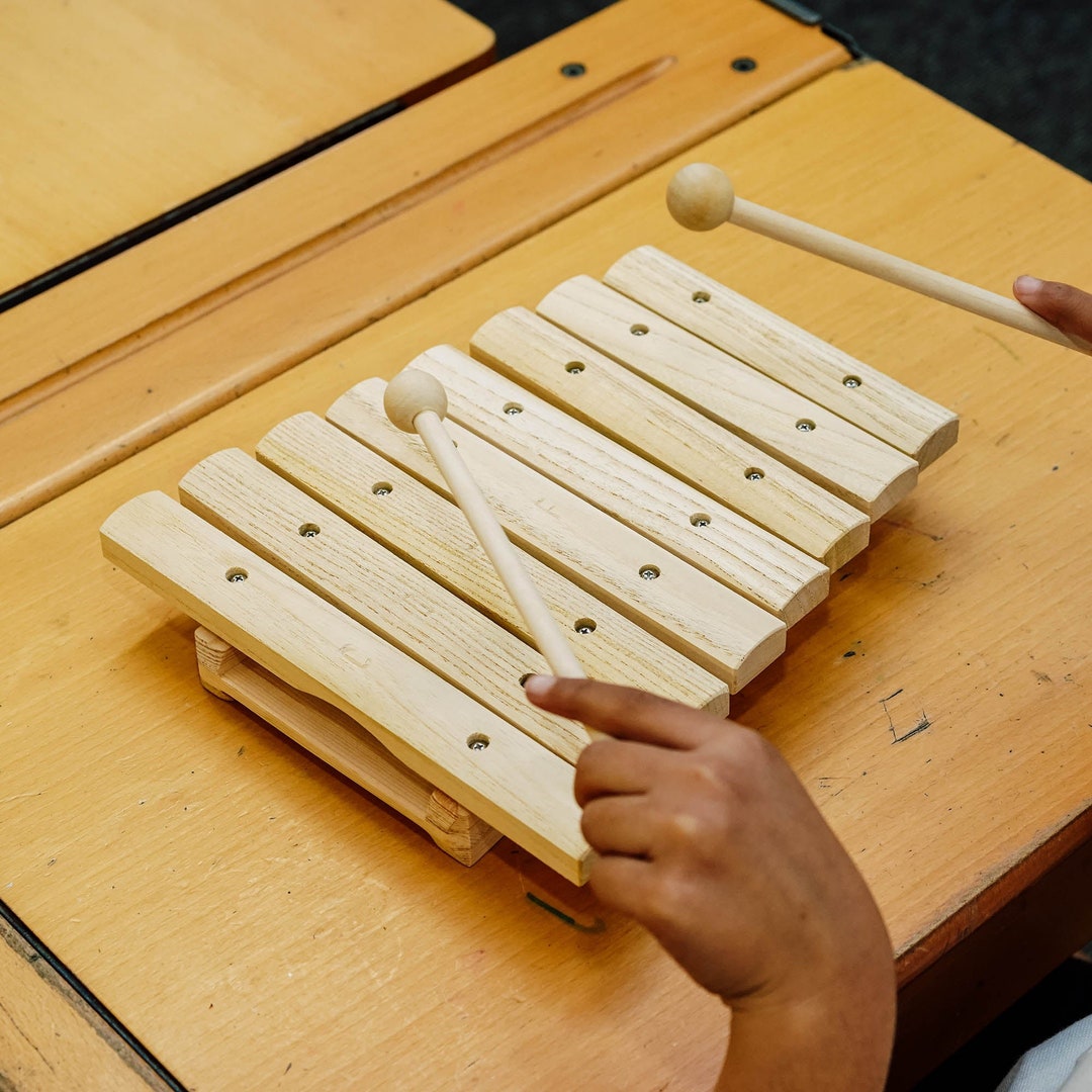 8 Note Wooden Xylophone With a Pair of Beaters | Wooden Music ...