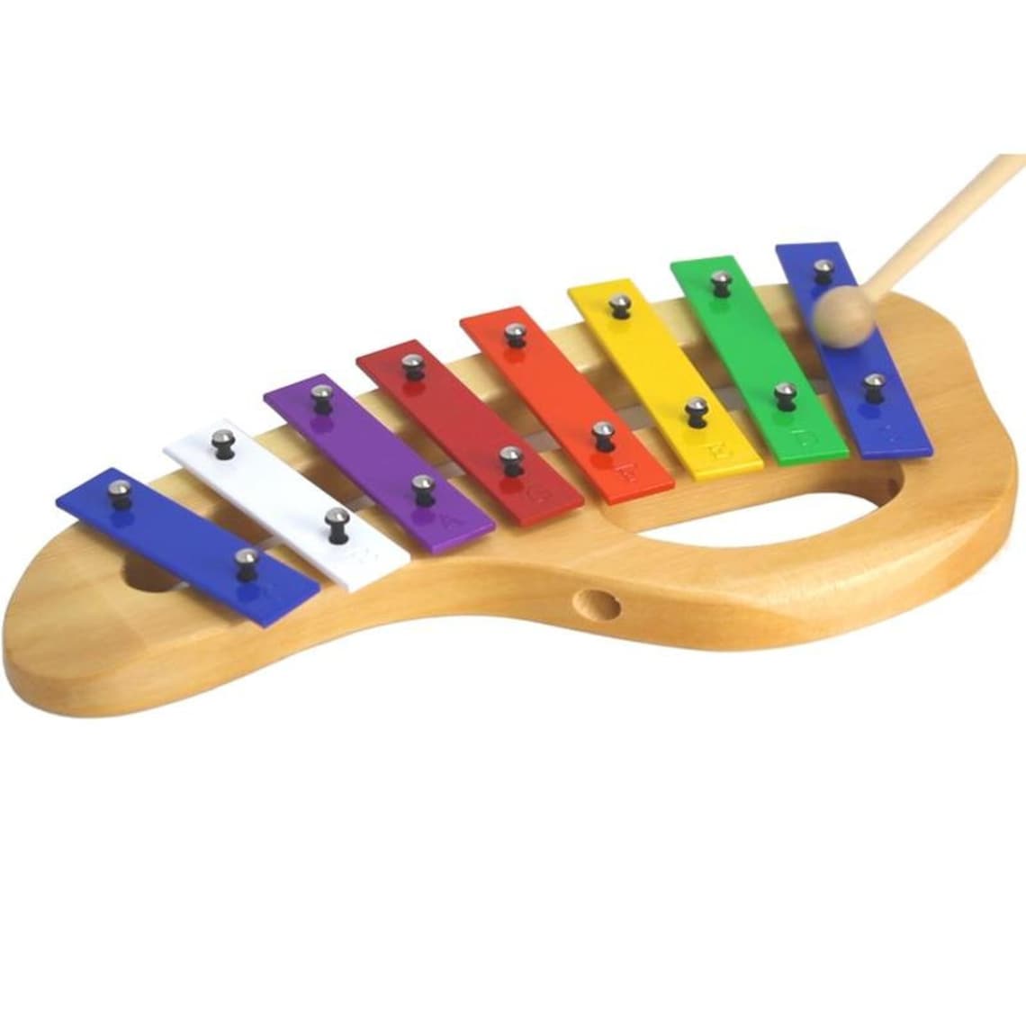 10 Piece Musical Percussion Set With Bag for Kids - Maracas, Xylophone ...