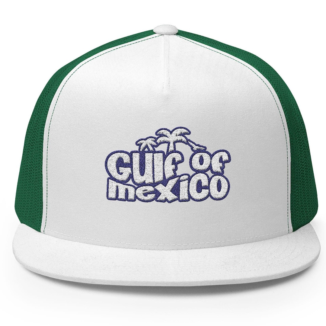Embroidered Gulf of Mexico Trucker Hat, Spring Break Hat Summer Hat ...