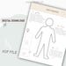 Somatic Therapy Body Mapping Worksheet: Interoceptive Awareness (PDF ...
