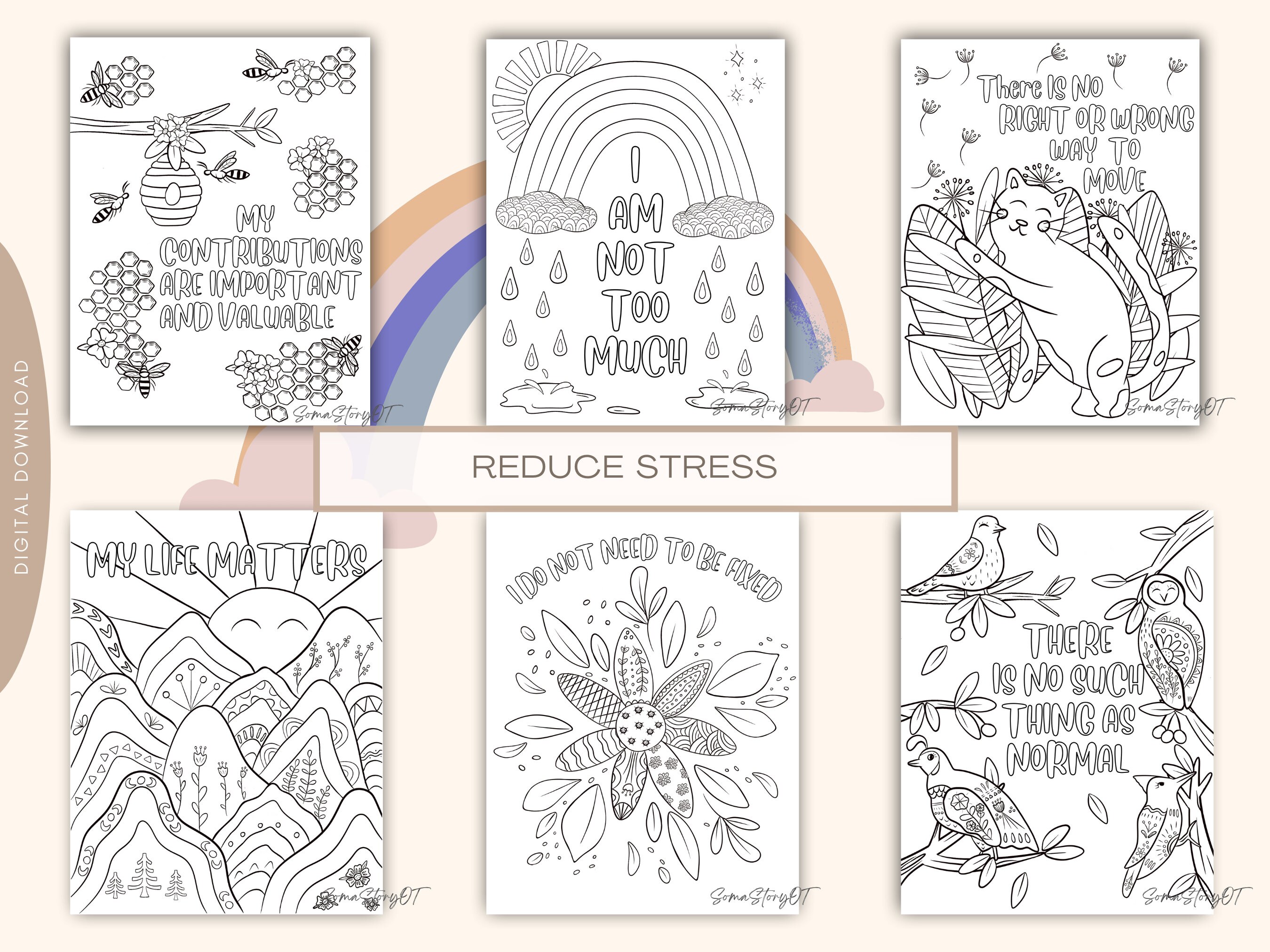 Neurodivergent Affirmations, Neurodiversity Affirming Occupational ...