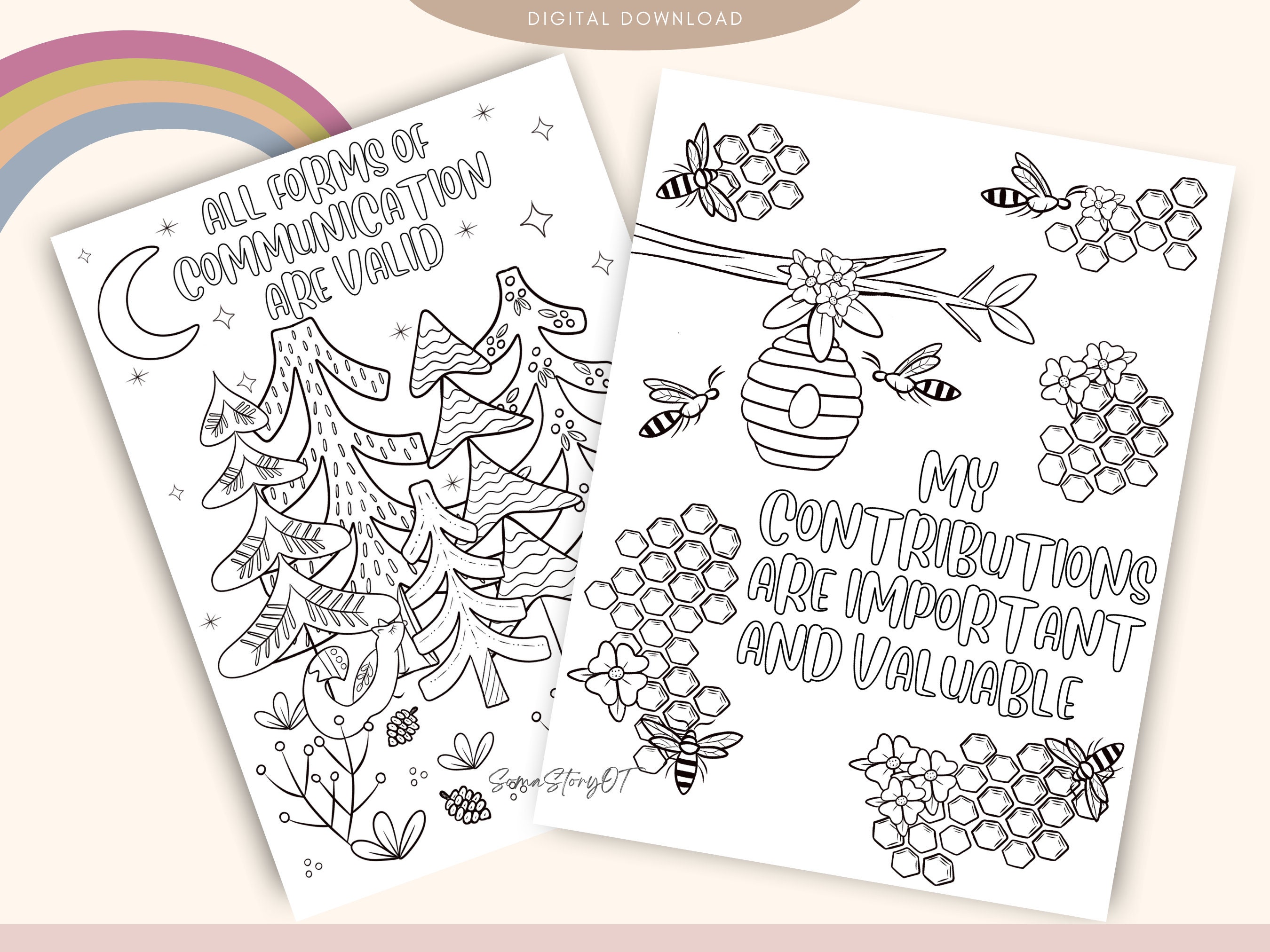 Neurodivergent Affirmations, Neurodiversity Affirming Occupational ...