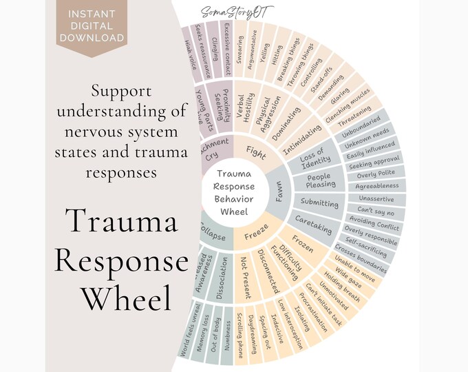 Emotion Wheel Digital Poster Printable - Etsy Canada