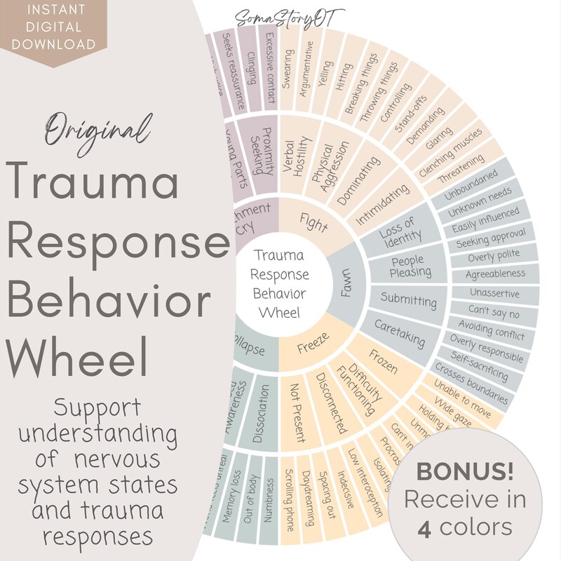 Emotion Wheel - Etsy