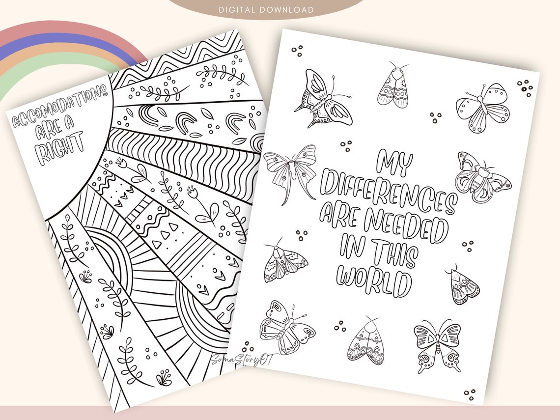 Neurodivergent Affirmations, Neurodiversity Affirming Occupational ...