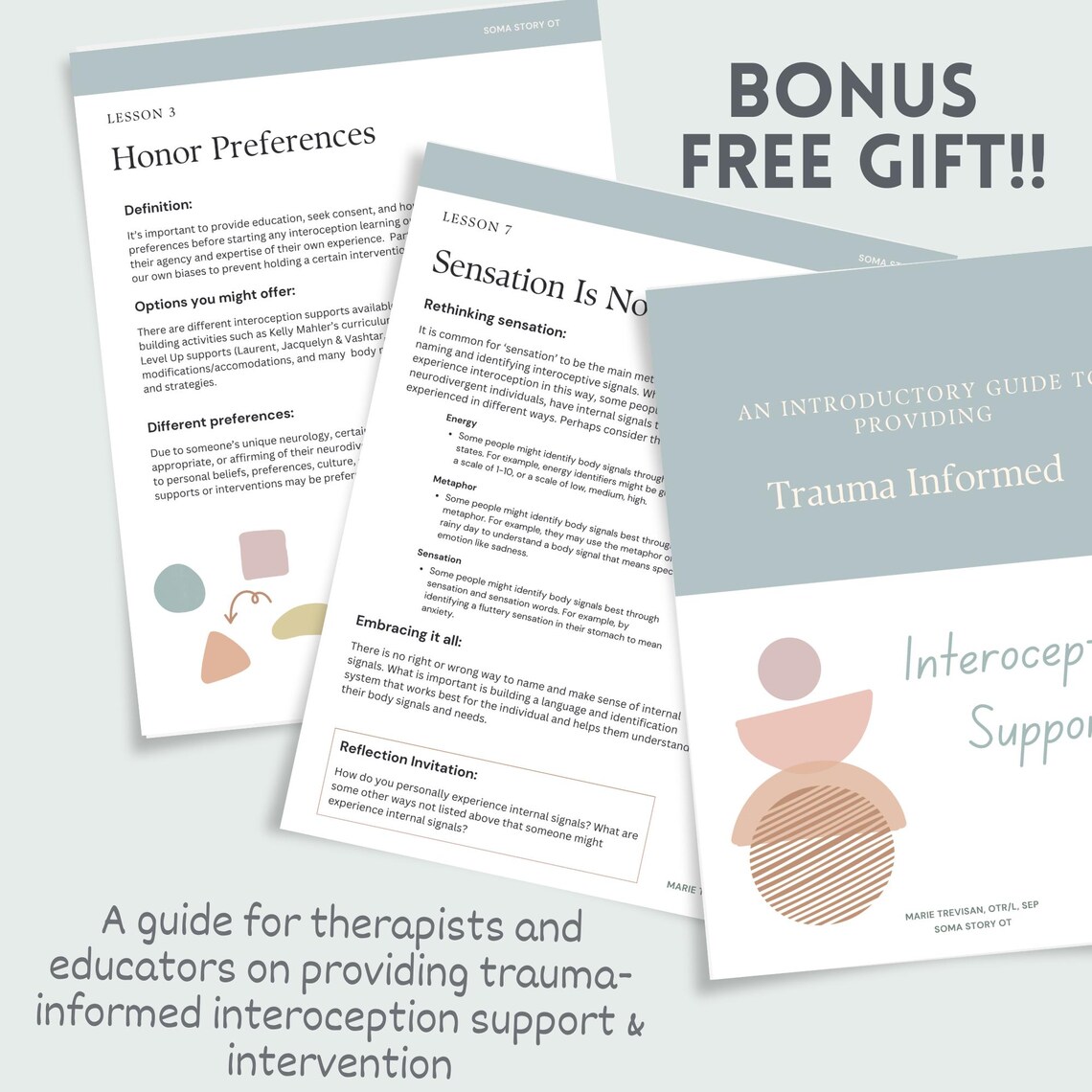 Somatic Therapy Body Mapping Worksheet: Interoceptive Awareness (PDF ...