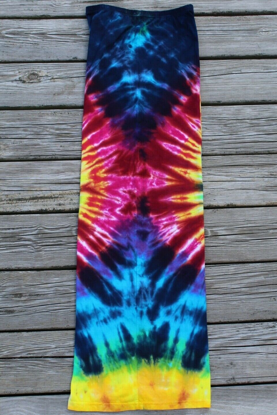 Medium Ladies Tie Dye Palazzo Pants Wide Leg Etsy