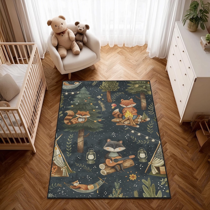 Forest Play Mat - Etsy