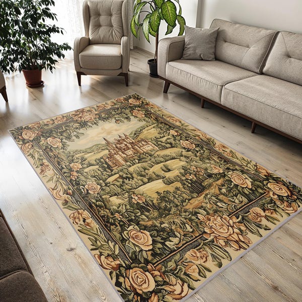 Small Medieval Rug - Etsy UK