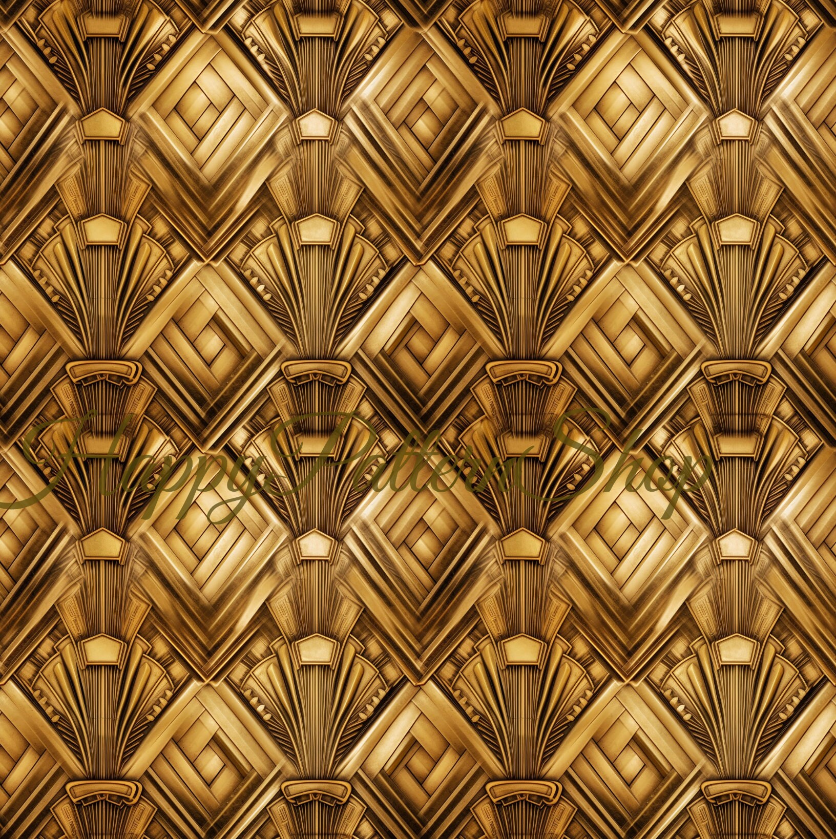 Seamless Gold Art Deco Texture Digital Paper SEAMLESS Art Deco Texture ...