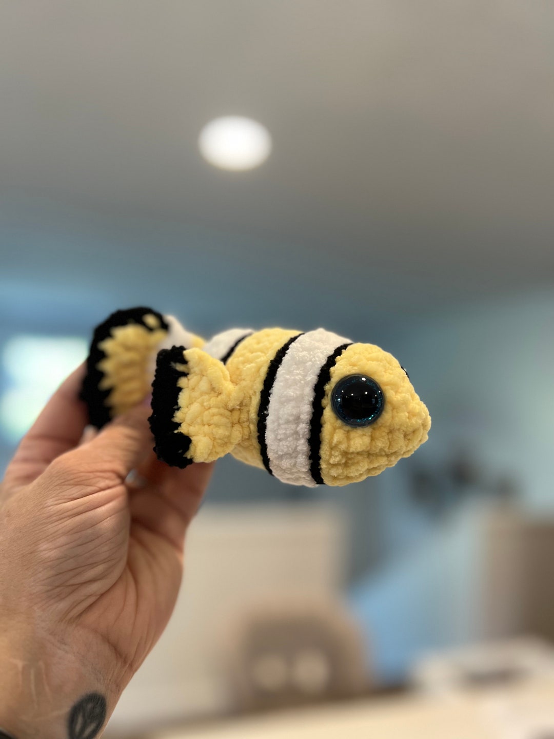 Clown Fish Plushie - Etsy