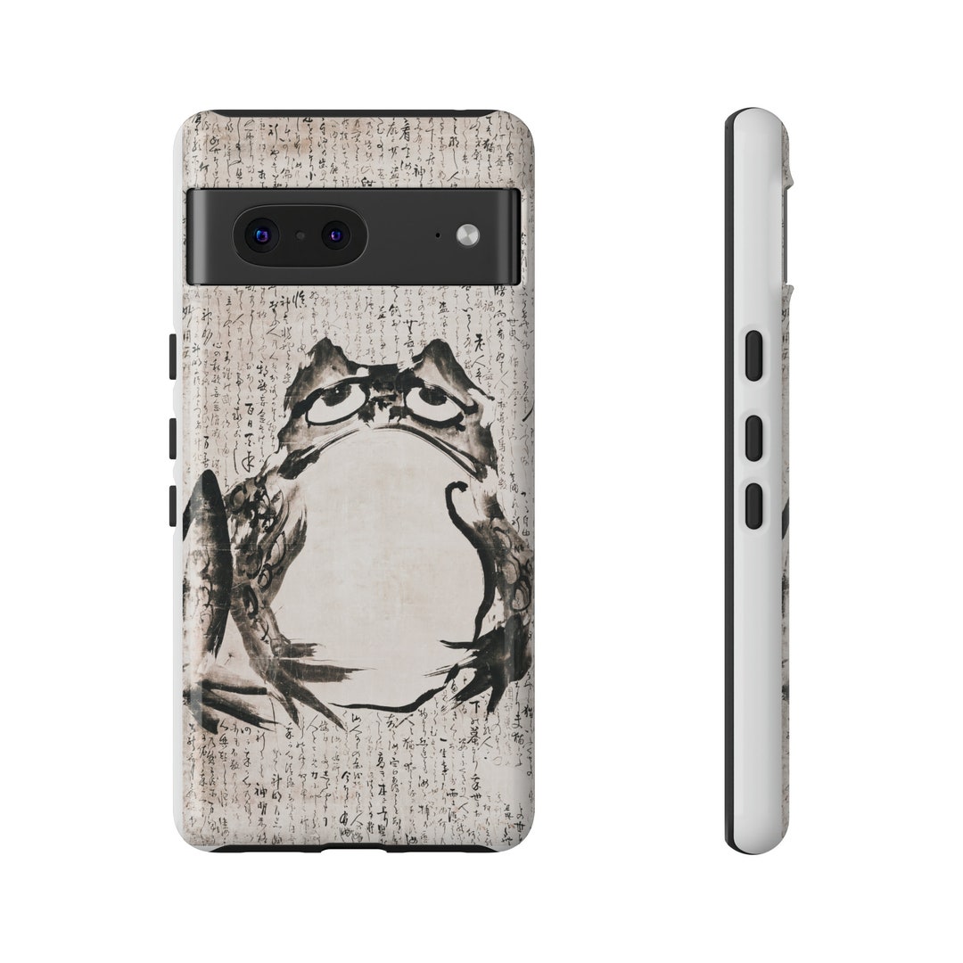 Vintage Japanese Frog Phone Case Samsung Case Google Pixel 7 iPhone 15 ...