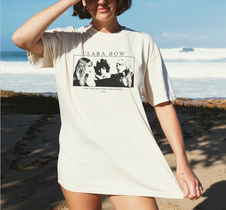 Clara Bow Shirt Comfort Colors Taylor Swift Eras Tour TTPD Shirt ...
