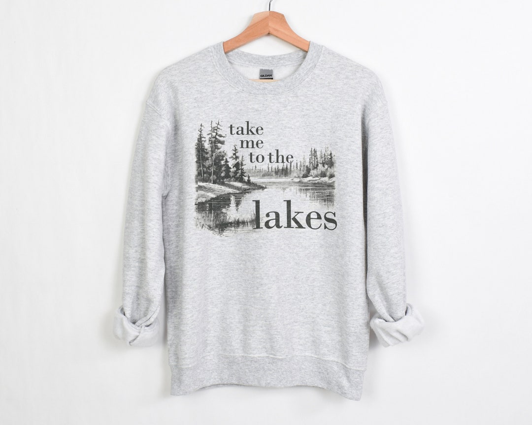 Take Me to the Lakes Sweatshirt for Swiftie Gift Folklore Crew Neck ...